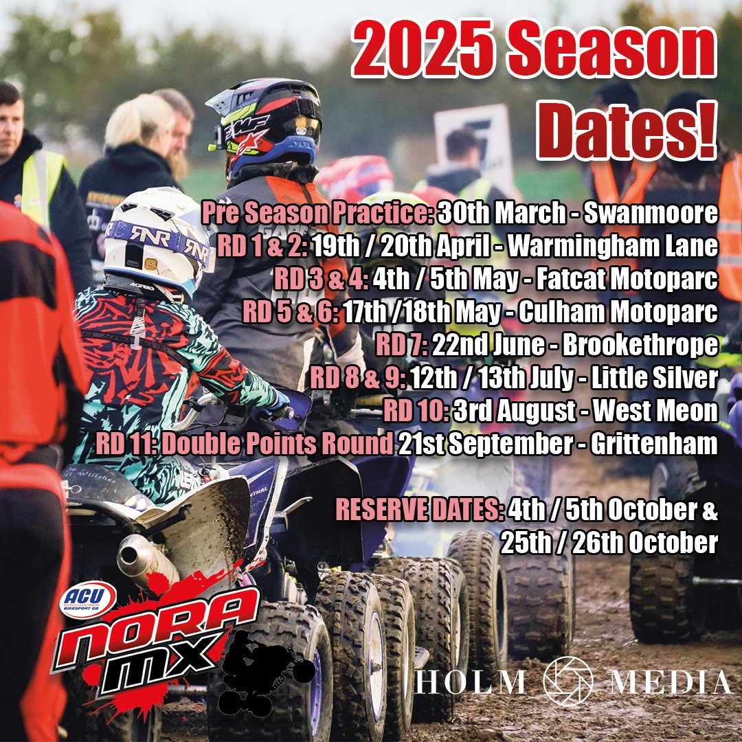 Nora-MX announce 2025 calendar