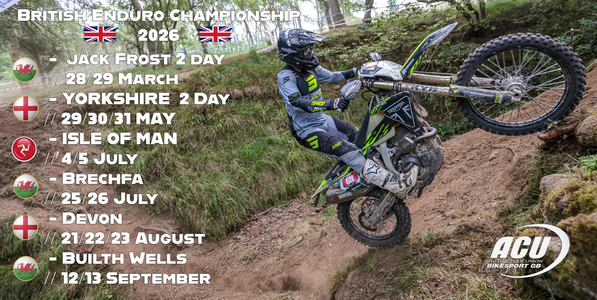 2026 ACU British Enduro Championship Calendar