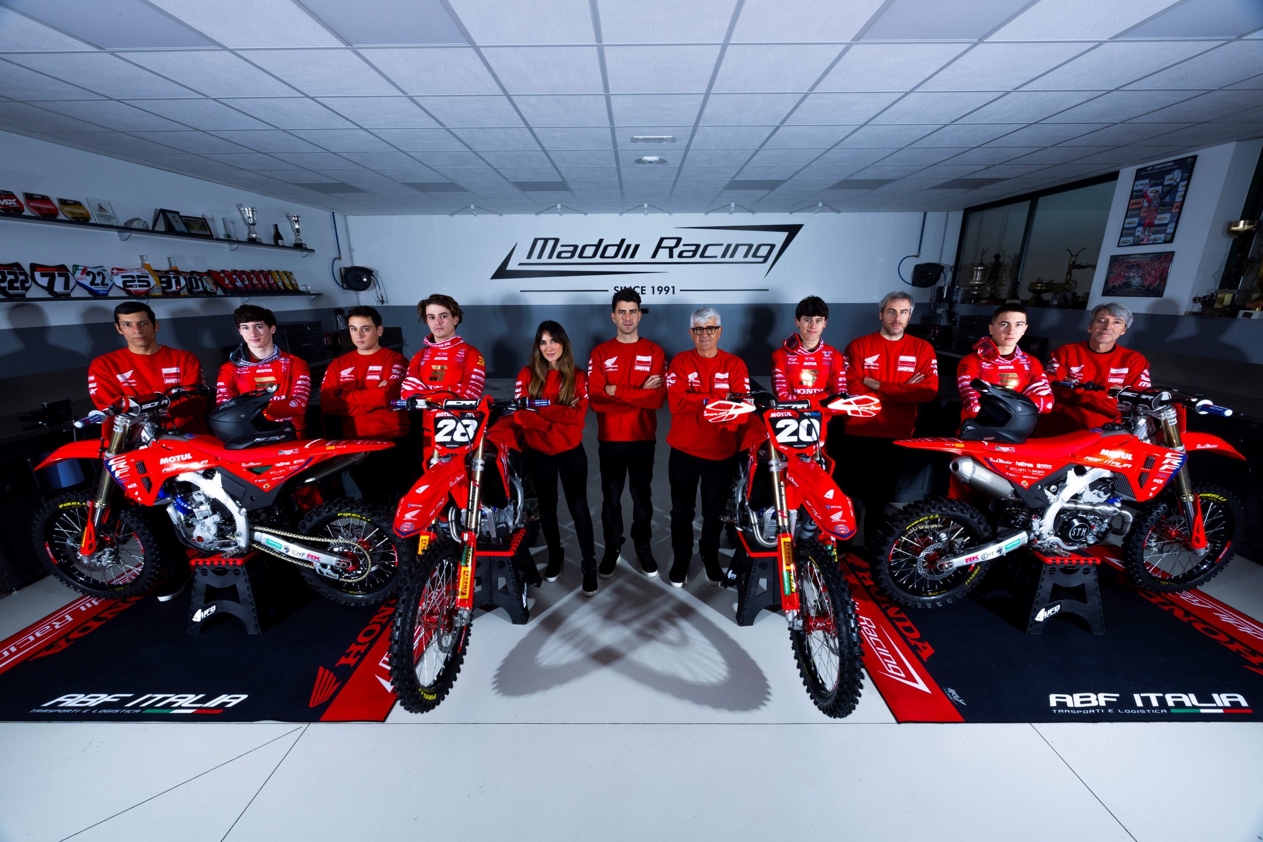 Team Maddii Honda – ABF Italia: All eyes on the seasonal debut